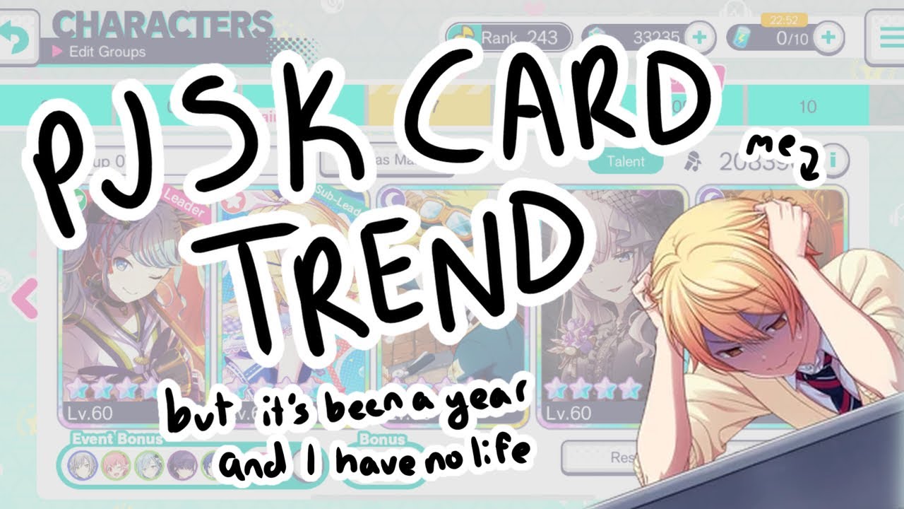 PJSK 4☆ Card Trend After a Year of Playing || Project Sekai - YouTube