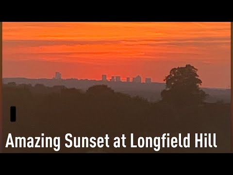 Amazing Skies at Sunset, Longfield Hill - Tue 09/Aug/22 - YouTube
