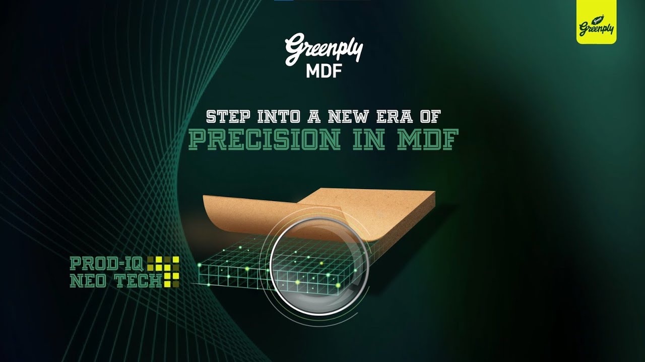 Greenply MDF | A new era of Precision: German Prod-IQ NEO Tech - YouTube