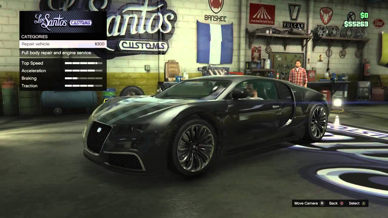 GTA 5 Next Gen Bugatti Veyron Truffade Adder FIRST PERSON REVIEW - YouTube