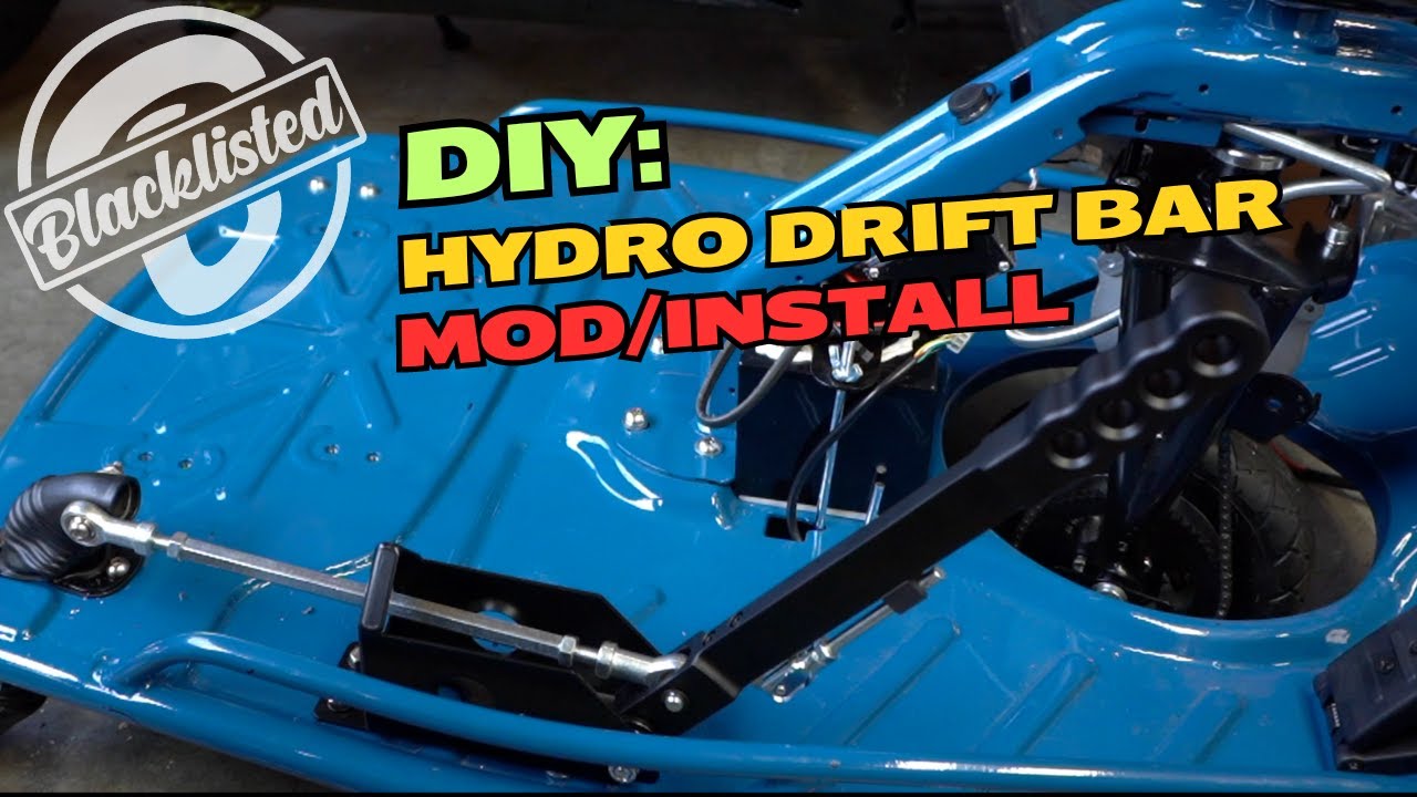 DIY: Drift Bar Mod for Crazy Cart | Vertical Hand Brake Conversion ...