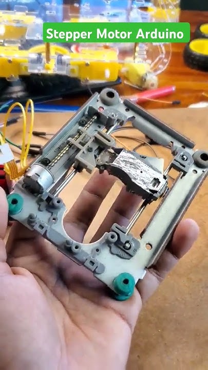 Arduino Stepper Motor Control Code | Arduino CD Rom Stepper Motor Control | Arduino L298 Motor ...