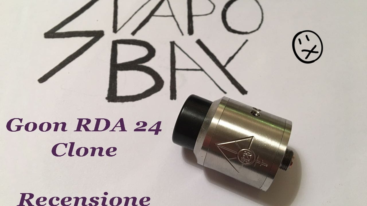 Recensione Goon RDA 24mm Clone - YouTube