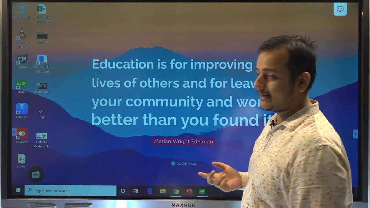 Introduction to the MAXHUB Interactive Panel | Android Flat Panel ...