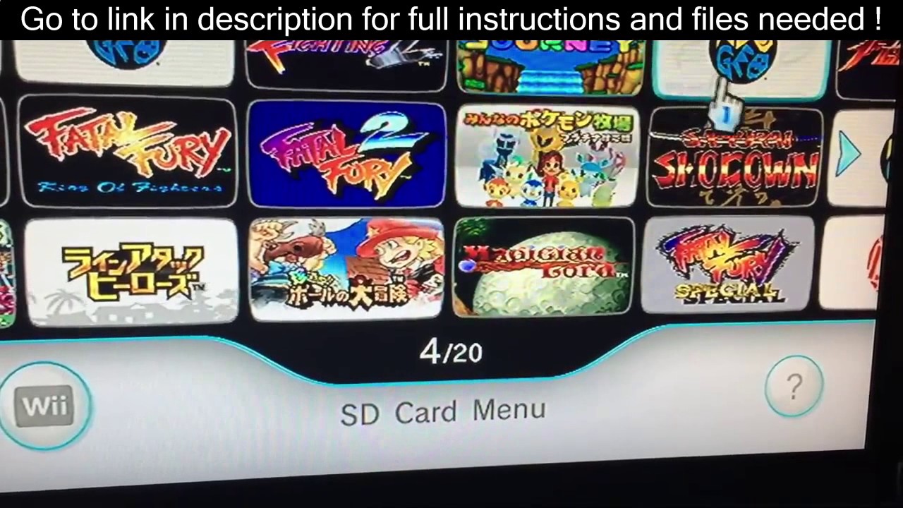 CONSOLE COLLECTION SOFTMODDED NINTENDO WII Simple softmod! - YouTube