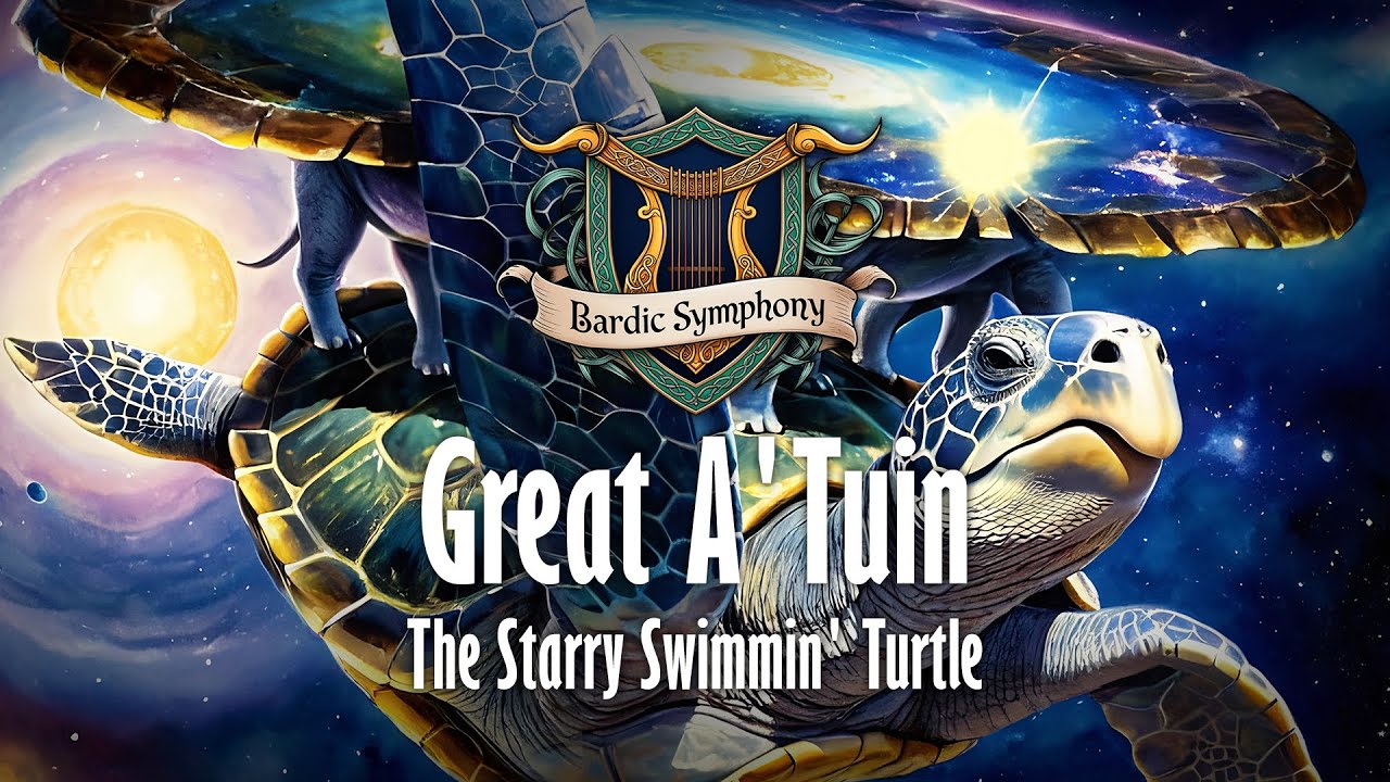 🌌🐢 "Great A'Tuin, the Starry Swimmin' Turtle" 🐢🌌 - YouTube