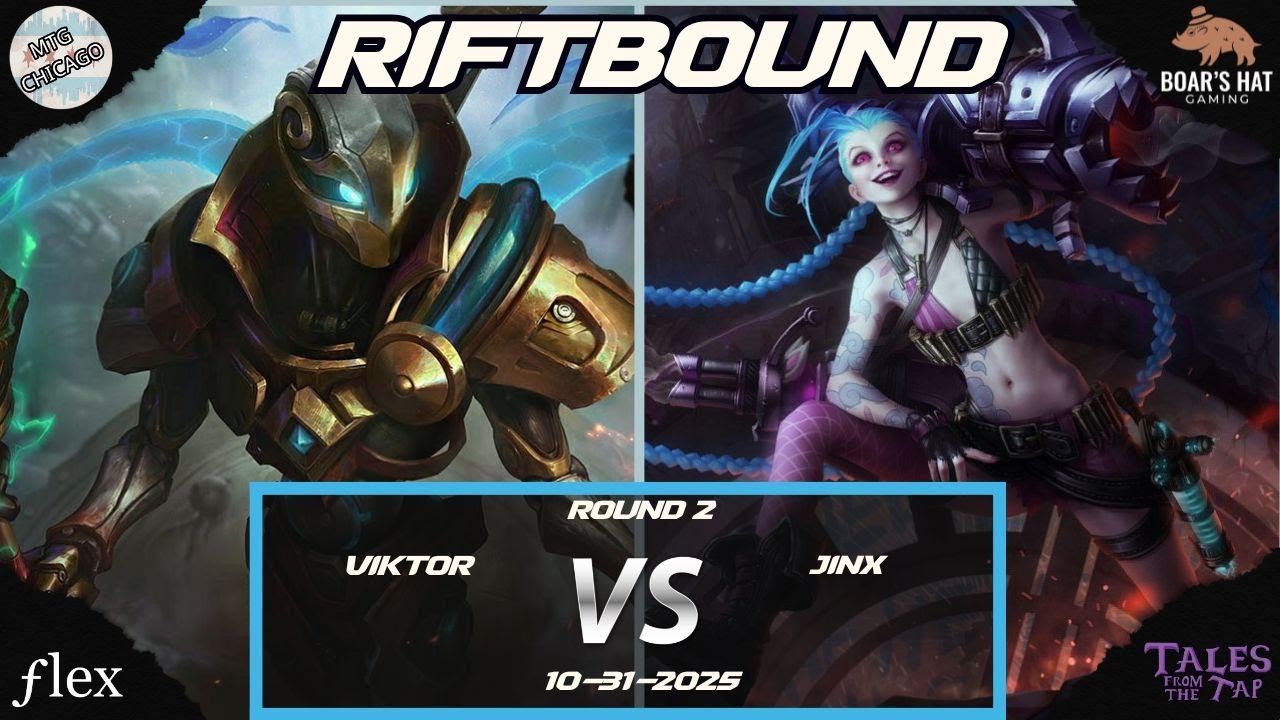 Viktor VS Jinx [Riftbound Gameplay Round 2] - YouTube