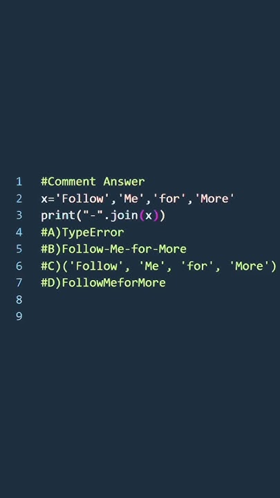 Pythonmcq Shorts Trending Python Pythonprogramming Coding Website Pythontutorial Python3