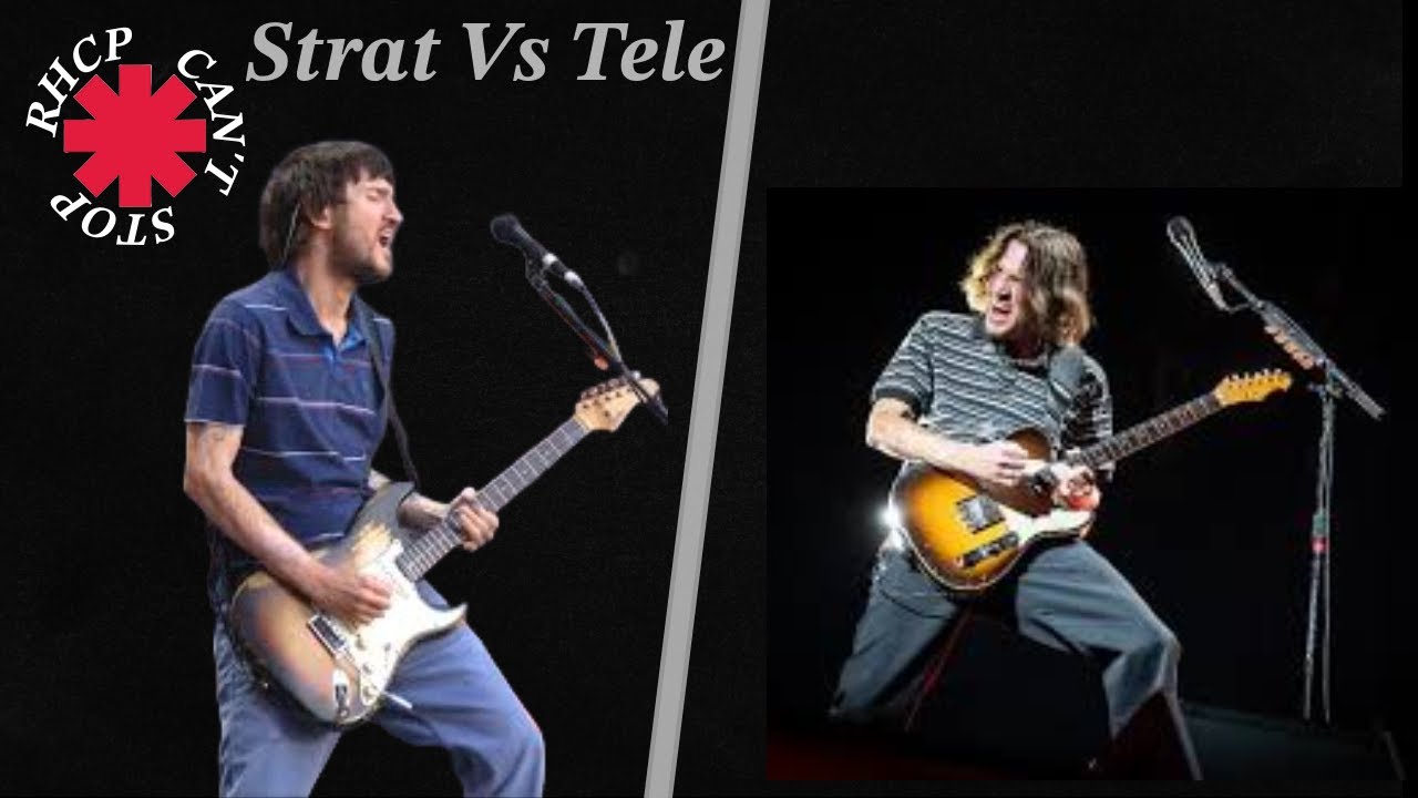RHCP Cant Stop Strat VS Tele - YouTube