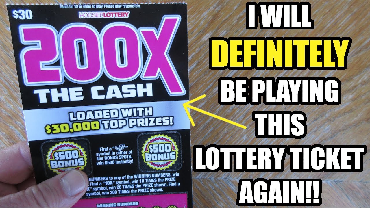 One Heck of a WIN Found!! New 200X THE CASH Lottery Ticket Scratch Off ...