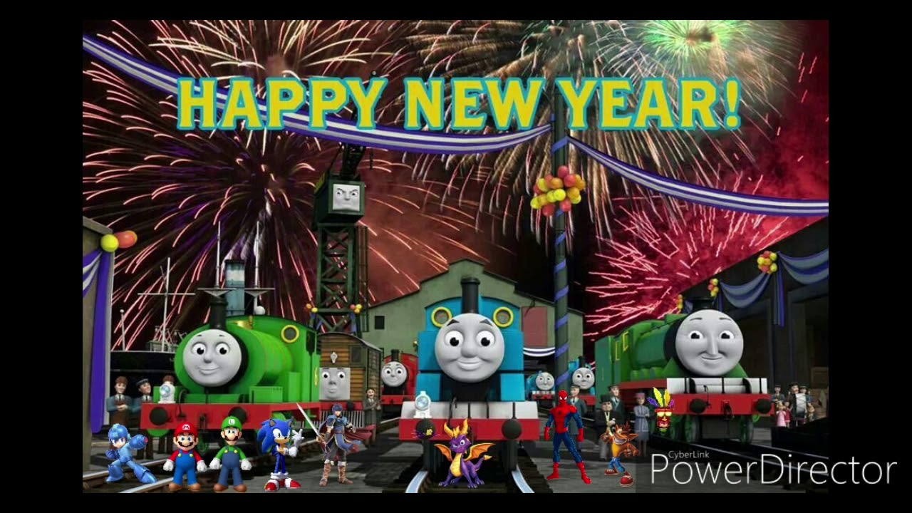 Thomas & Friends' New Year Eve Party - YouTube