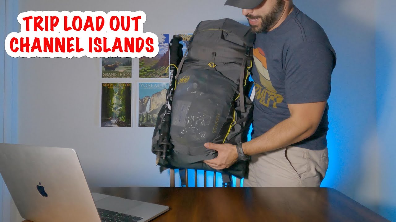 Gear Load Out | Channel Islands National Park Backpacking - YouTube