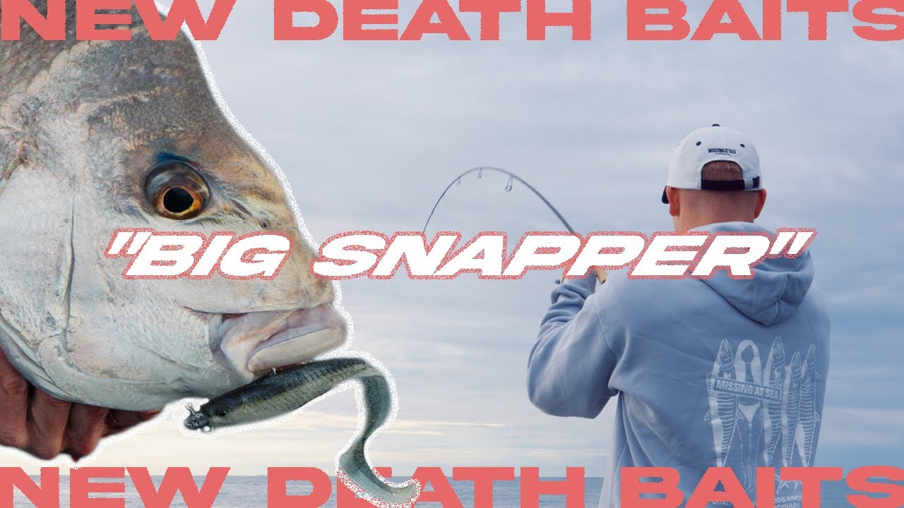 Shallow Water Snapper on 12lb - (New Death Baits) - YouTube