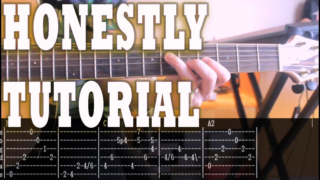 HONESTLY | TUTORIAL | TAB - YouTube