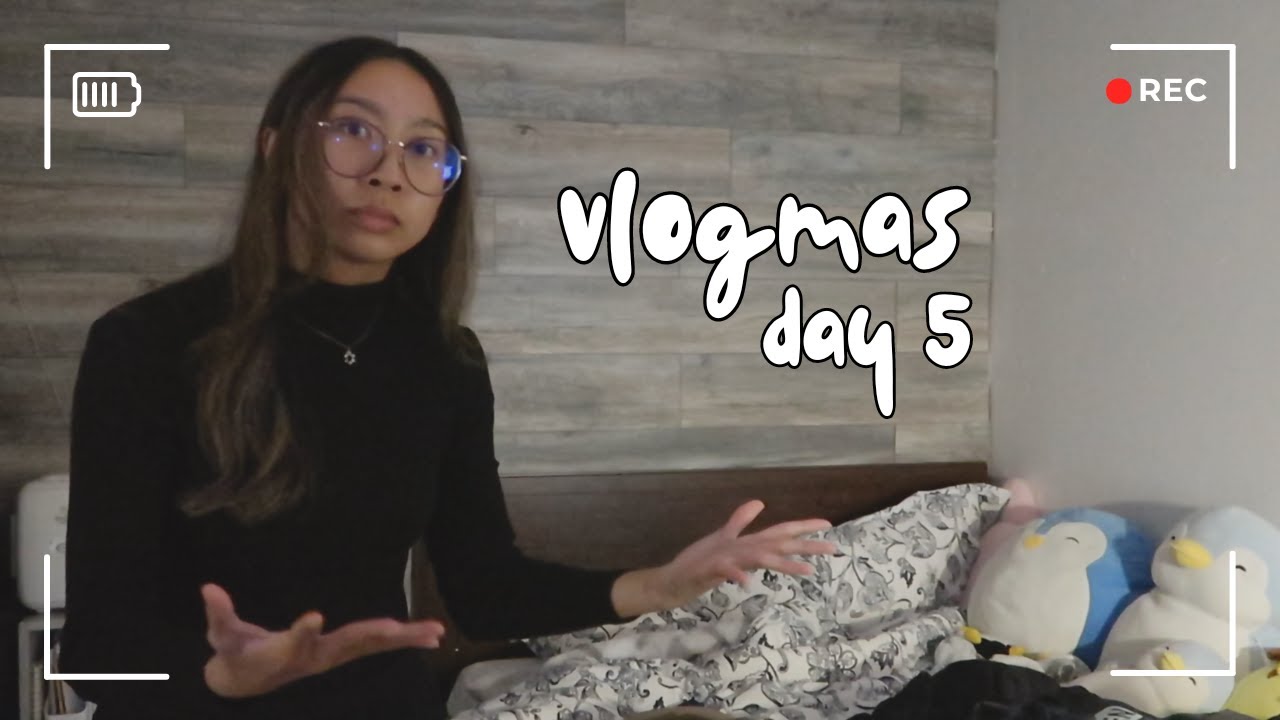 [VLOGMAS 2023] Day 5 - YouTube