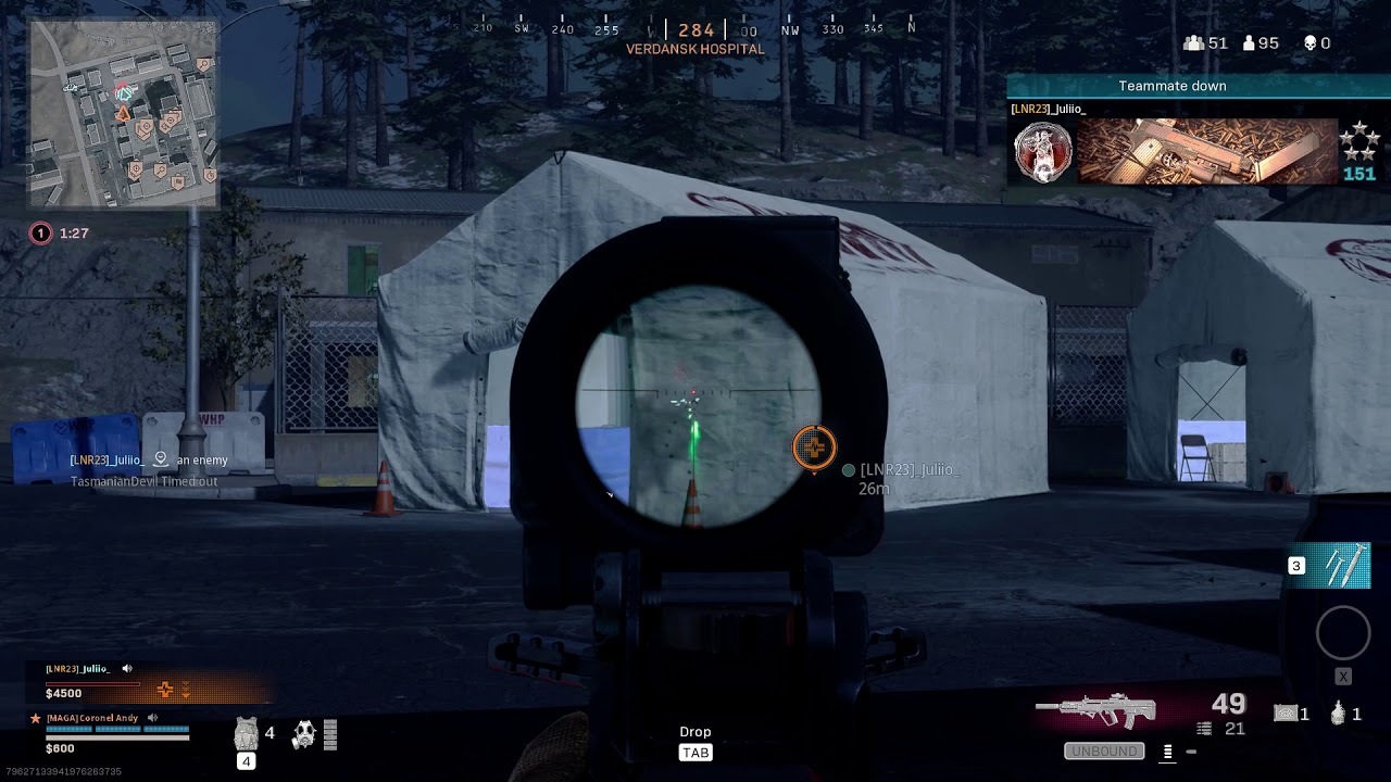 Call of Duty Modern Warfare 2019: Warzone Down | Shot with GeForce ...