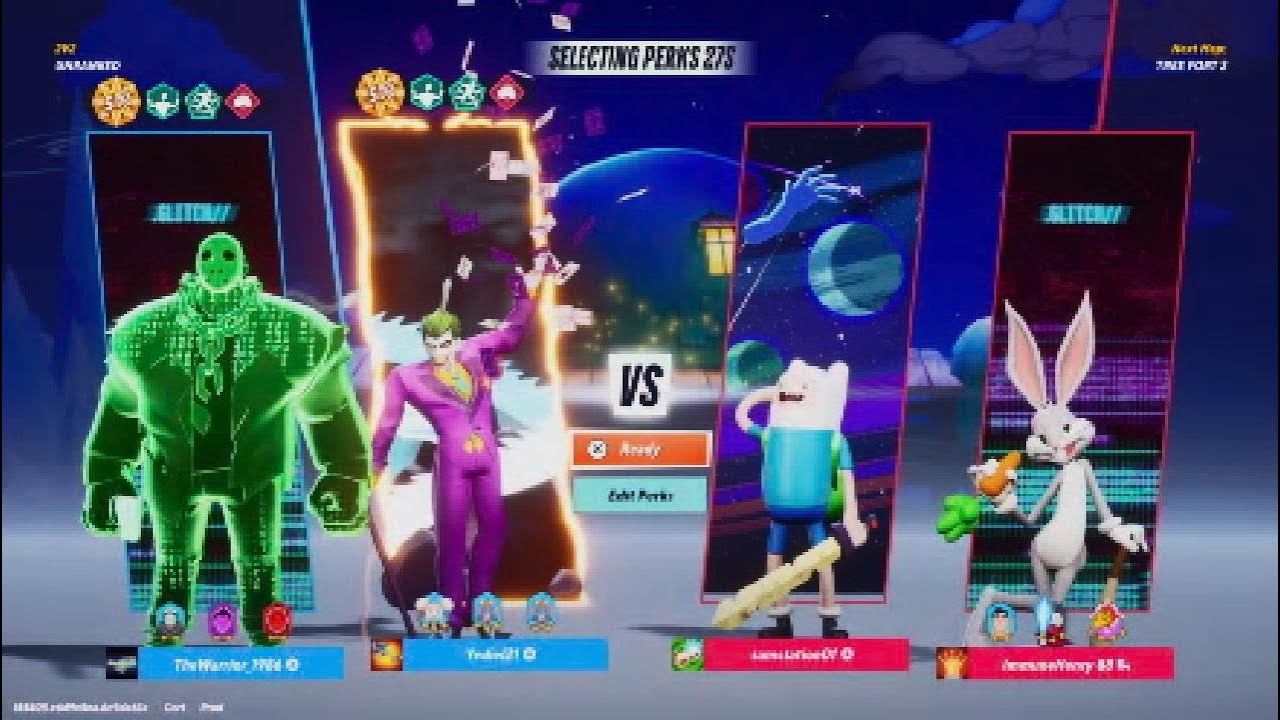 Multiversus. Matrix Jason Voorhees Unlocked! 2v2 Match with The Joker ...