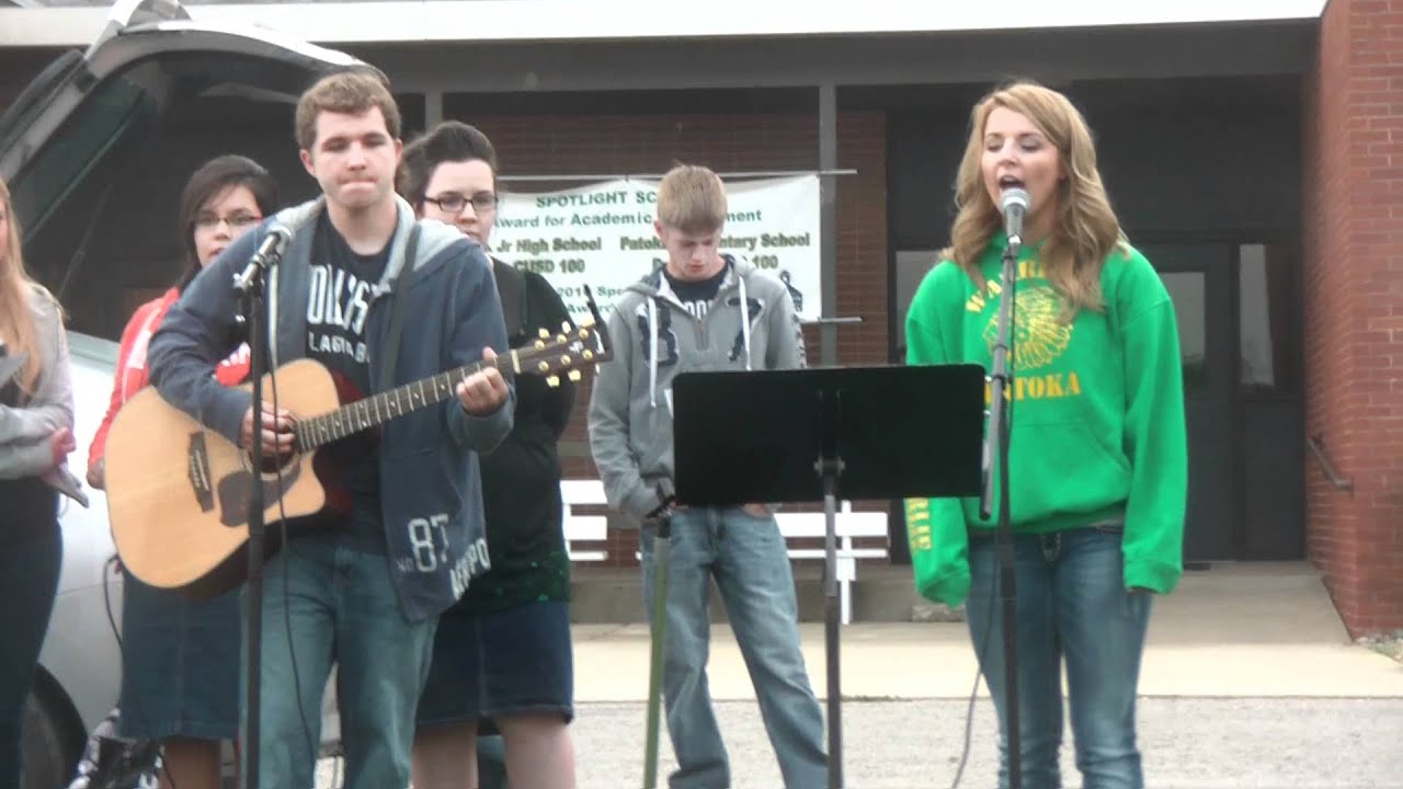 Patoka School "Prayer at the Pole" - YouTube