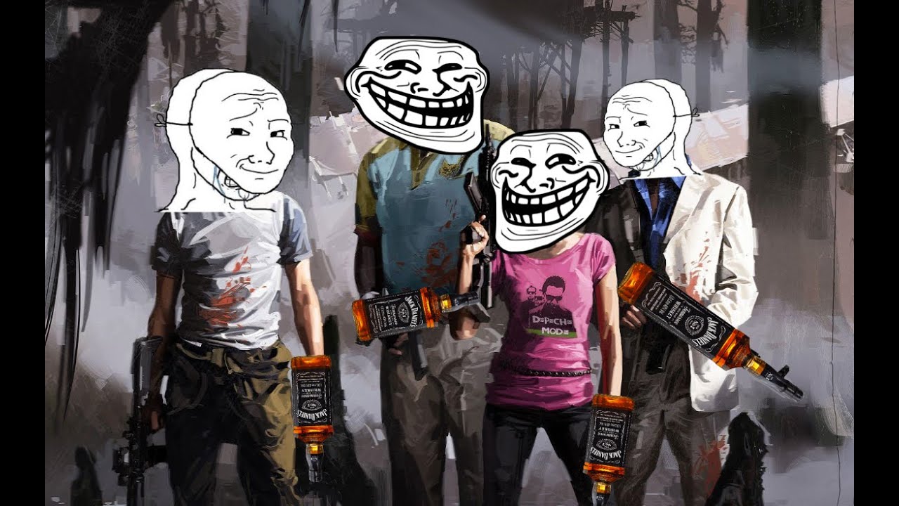 Trolling Toxic Players On Left 4 Dead 2 The Search For Jack Daniels ...