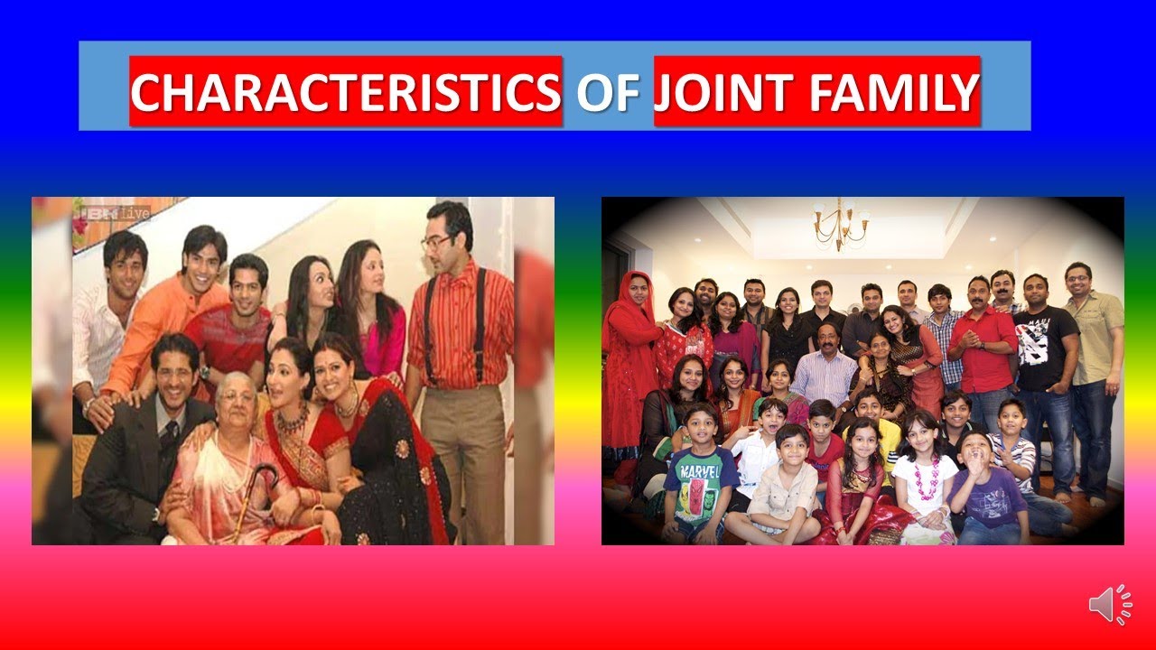 CHARACTERISTICS OF JOINT FAMILY - YouTube