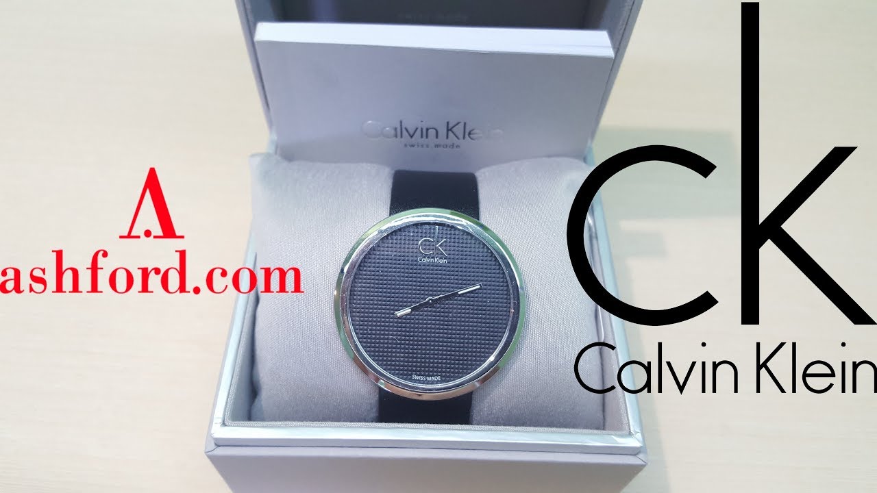 CALVIN KLEIN Women's Subtle Watch - женские часы. - YouTube