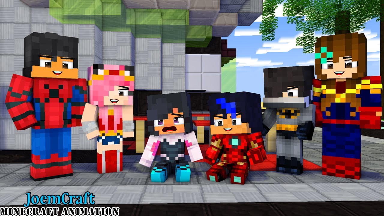 APHMAU FRIENDS SUPERHERO CREW | JUST DANCE | SHUFFLE DANCE | SUPER IDOL ...