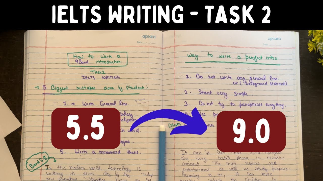 Simplest Way To Write a 8 Band Task 2 #ielts #youtube - YouTube