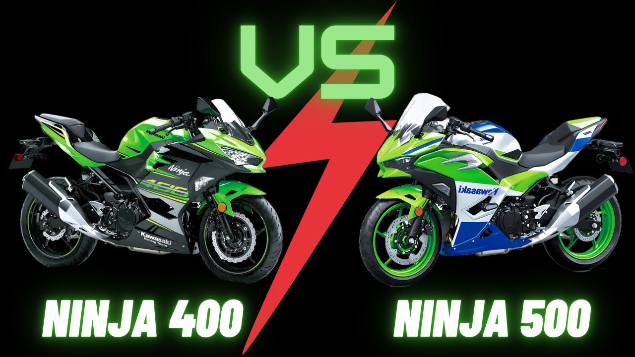 Ninja 400 Vs Ninja 500 - Kawasaki Lightweight Showdown | Is it worth ...
