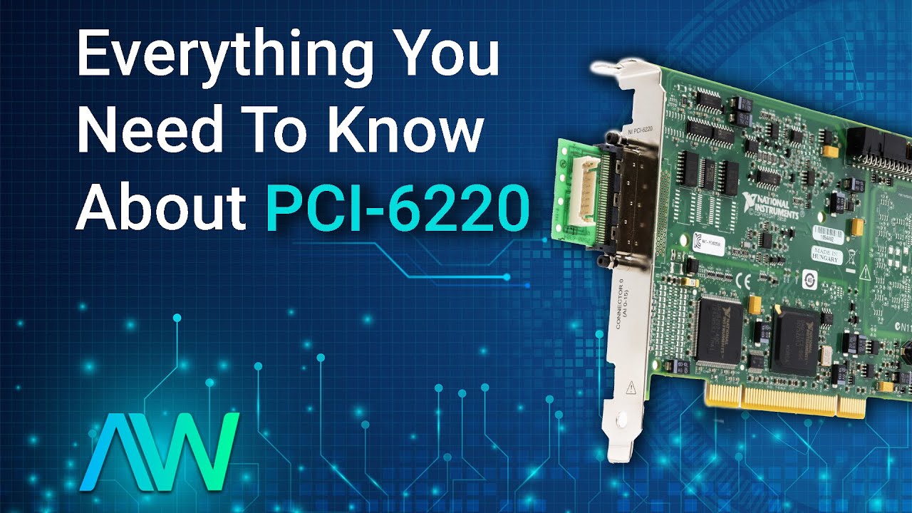 Key Features of the National Instruments PCI-6220 - YouTube