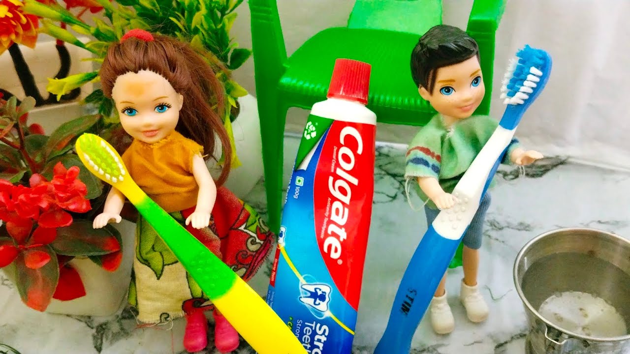Barbie doll all day routine in Indian village/Rekha ki kahani part 43 ...