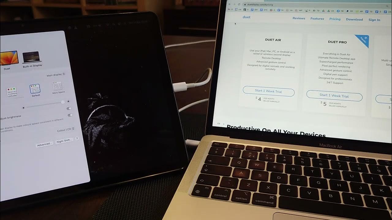 How to use an Android tablet as a 2nd monitor for a MacBook ...