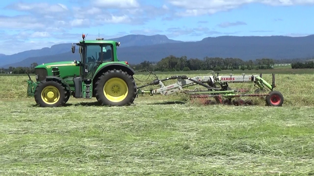 Mill Farm South Raking Part 1 - YouTube