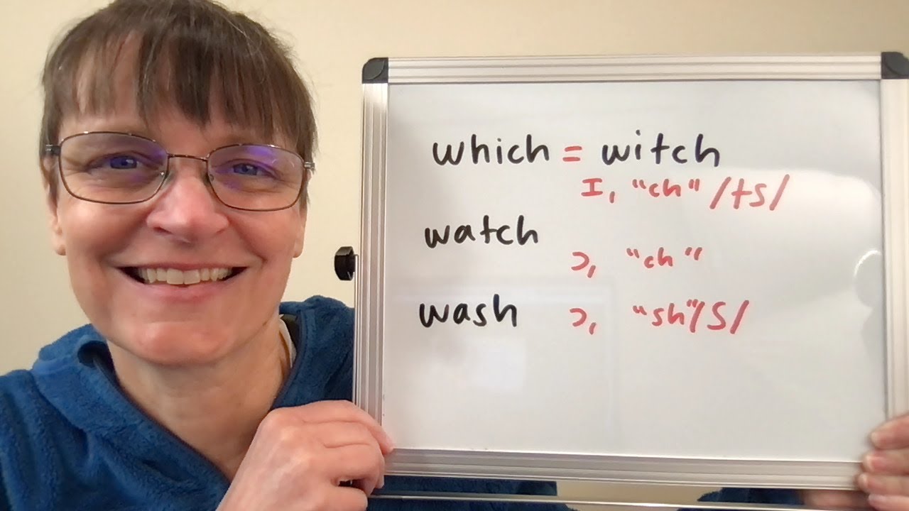 How to Pronounce Which, Witch, Watch and Wash - YouTube
