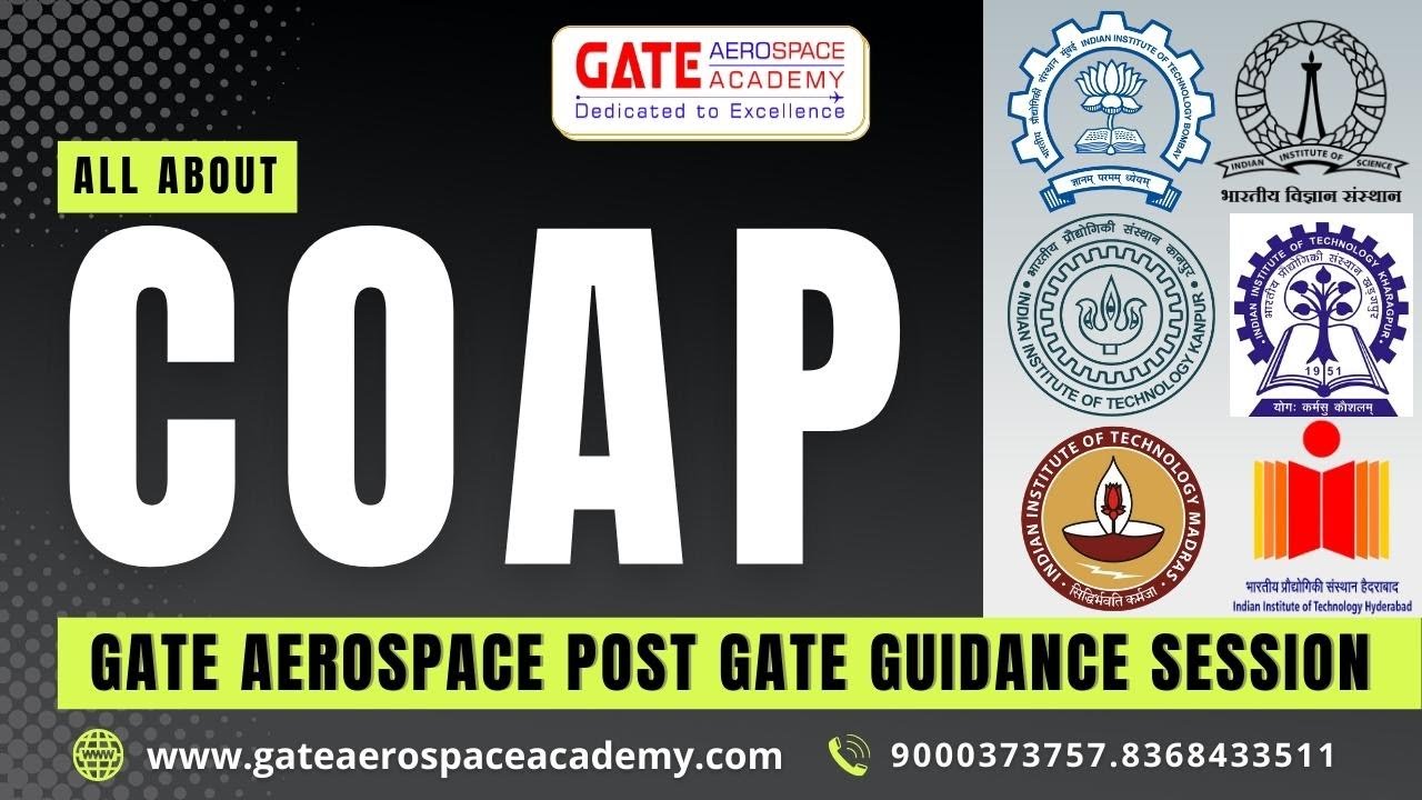 Gate Aerospace Post Gate Guidance / Everything About COAP 2023 - YouTube