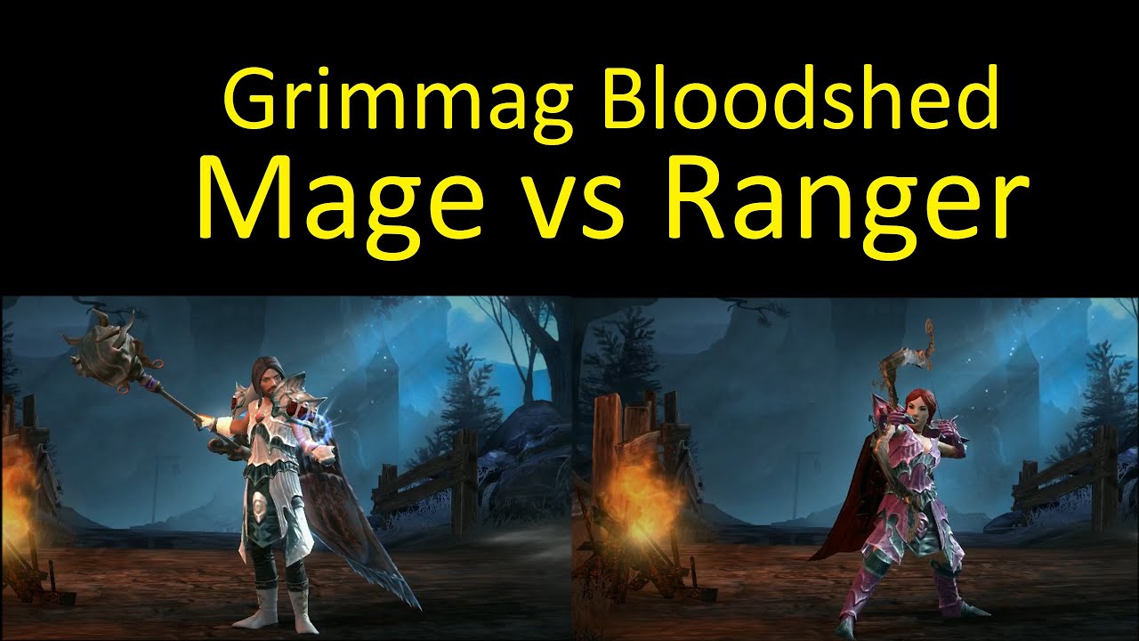 Drakensang Online | Q1 Comparision | Mage vs Ranger | Bloodshed - YouTube