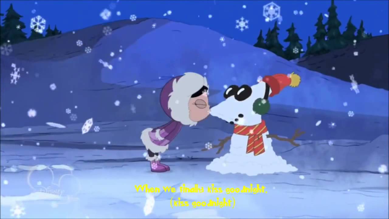 Phineas and ferb:Isabella sings let it snow - YouTube
