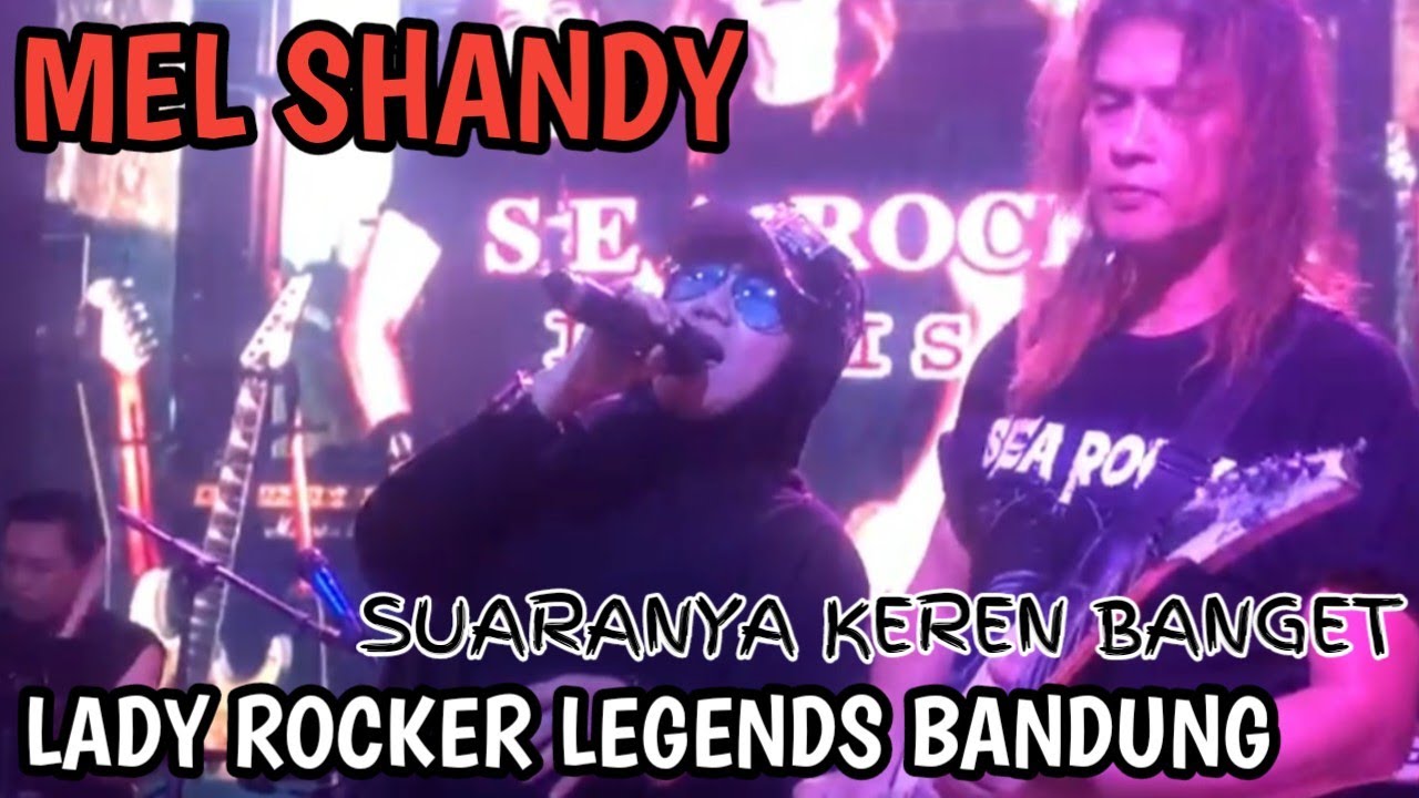 Konser Mel Shandy | Lady Rocker Bandung #konser #music #rock - YouTube