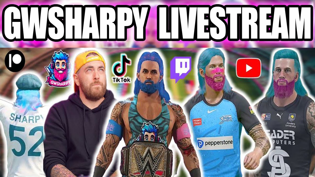 GWSHARPY LIVESTREAM COME SAY HELLO #GWSHARPY #SHARPY - YouTube