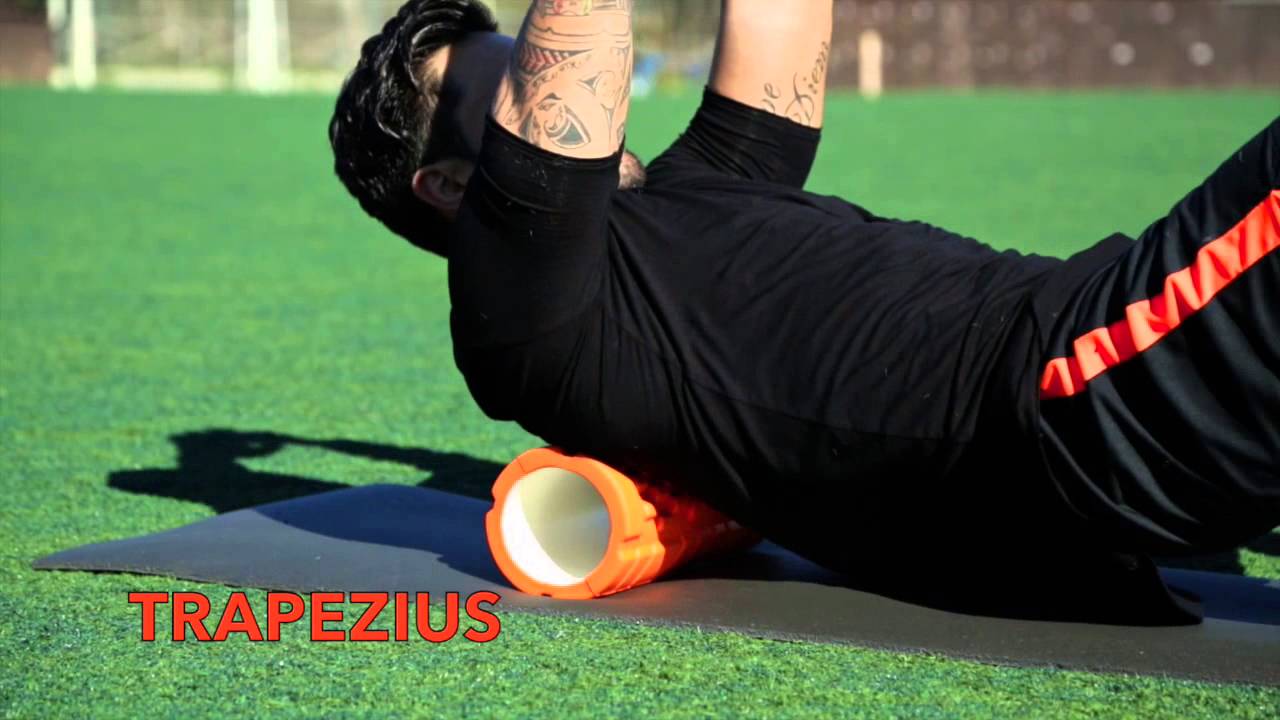 TROY PREHAB Foam Rolling - Trapezius - YouTube