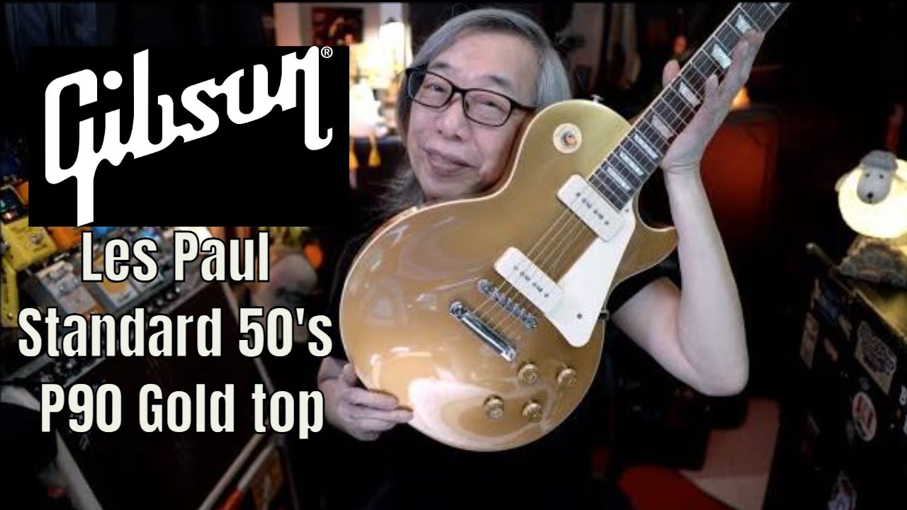 I am so so Smitten!! The Gibson Les Paul Standard 50's P90 Gold top ...