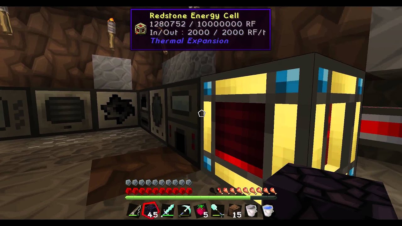 #055 Minecraft : Attack of the B-Team - 2.Magmatic Dynamo [Together ...