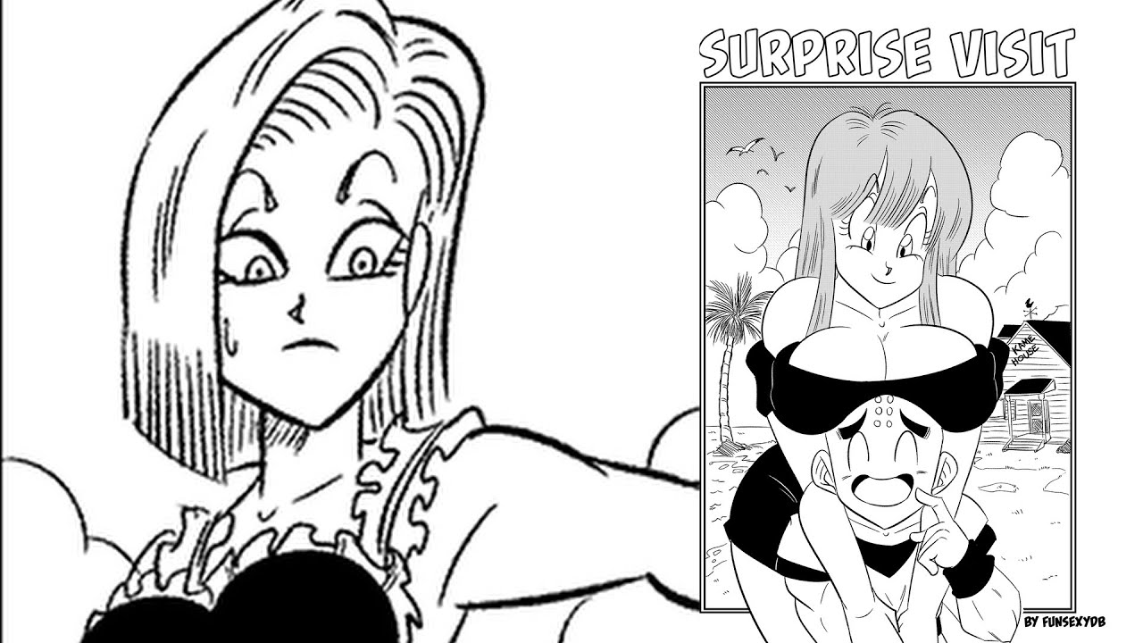 Surprise Visit Dbz Comic Dub Youtube