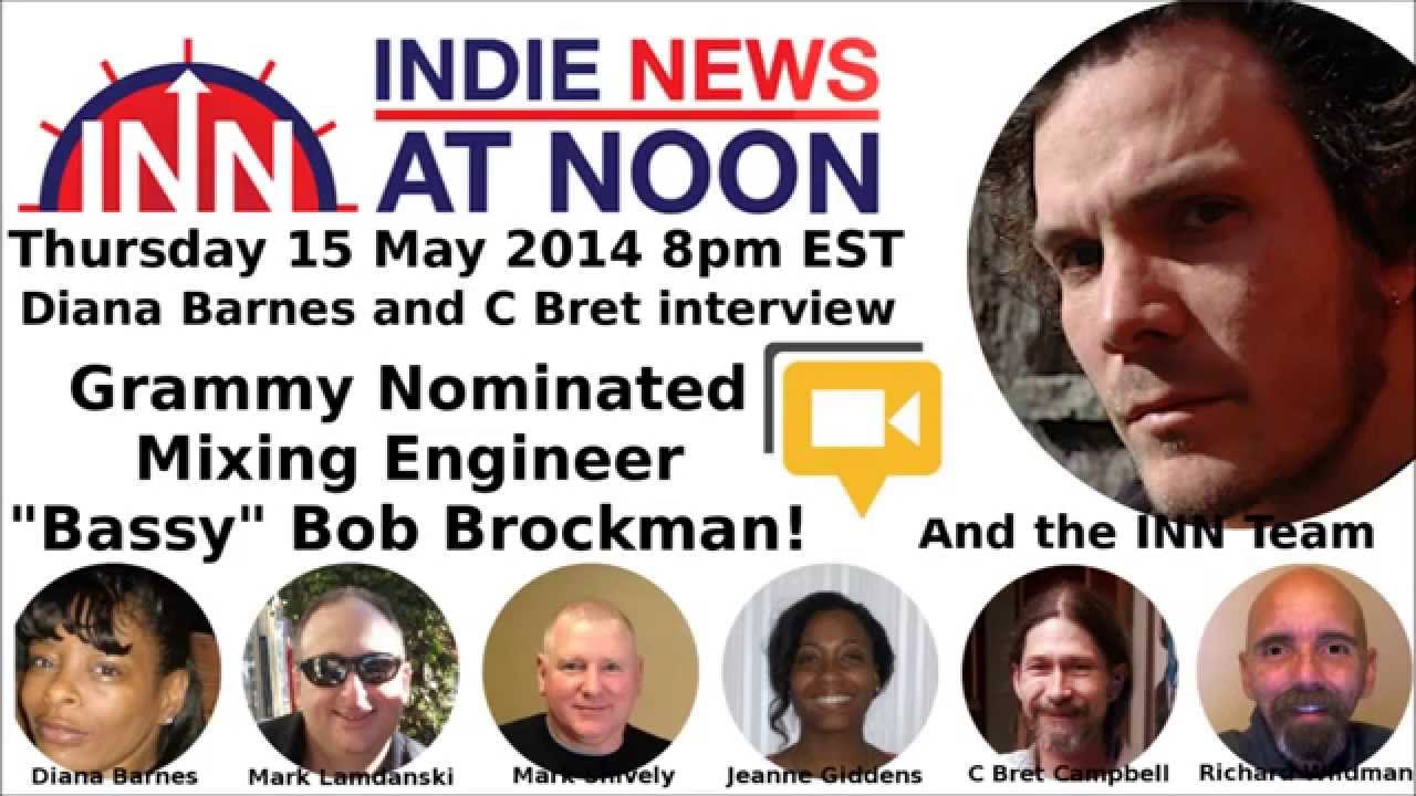 Indie News At Noon with Bob Brockman - YouTube