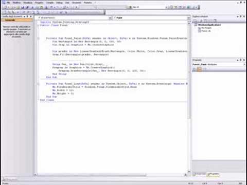Button 3D in vb.net - YouTube