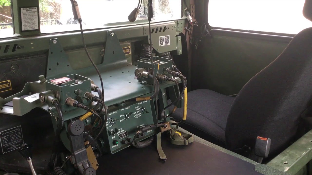 Insulation of a AM General HMMWV / HUMVEE - YouTube