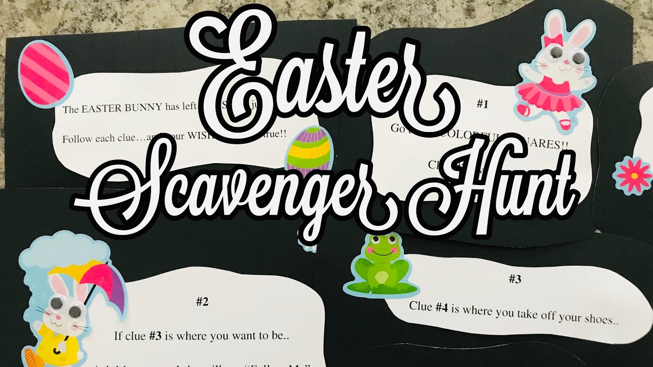 Dollar Tree EASTER SCAVENGER hunt for kids 2020! Great ideas for Moms ...