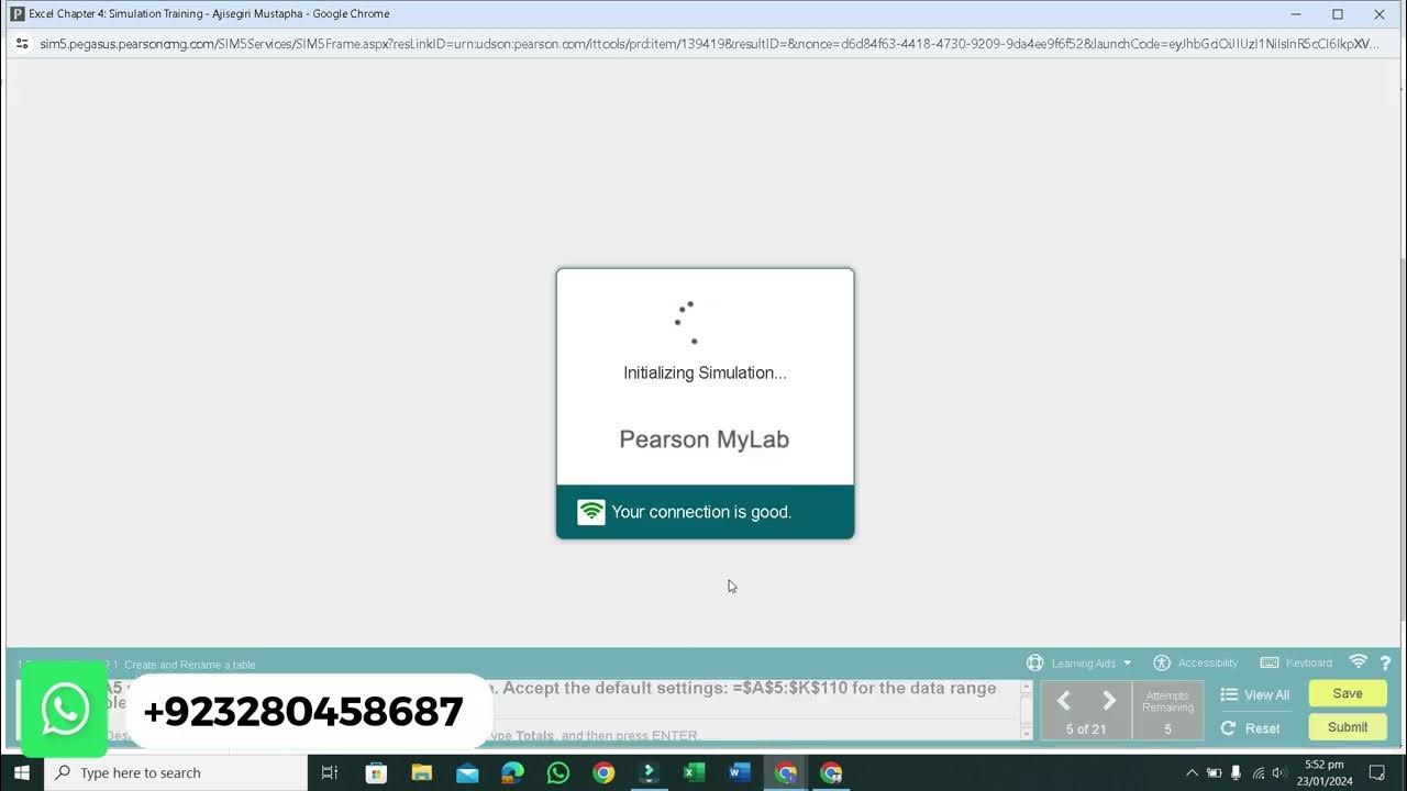 Excel Chapter 4 Simulation Training | Chapter 4 Simulation Training | Simulation Training - YouTube