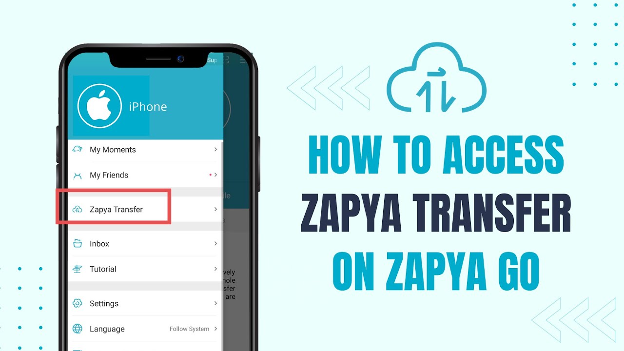 How to Use Zapya Go on iOS to Transfer Files Online - YouTube
