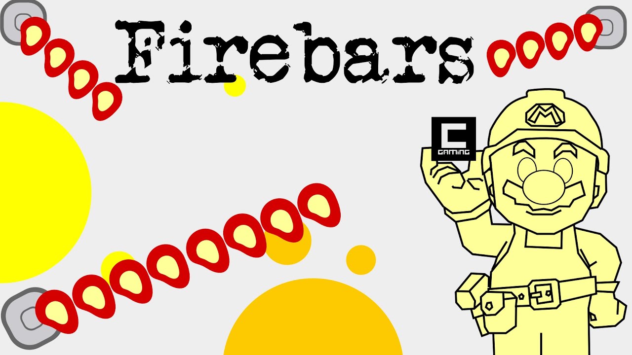 Tips, Tricks and Ideas with Fire-bars in Super Mario Maker - YouTube