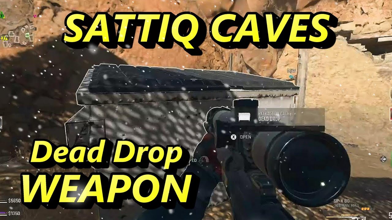 SATTIQ CAVES Dead Drop LOCATION | Untraceable Tier 3 Legion - YouTube